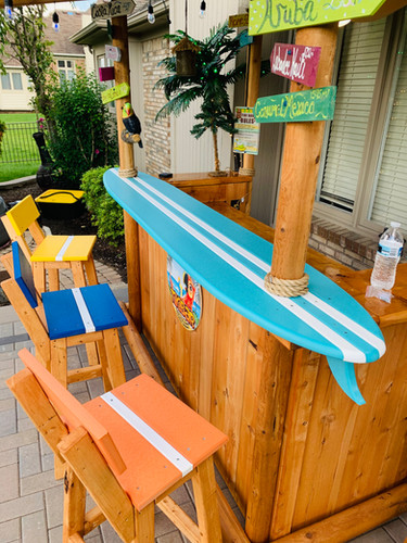 Surfboard Bar Top | Tiki Republic