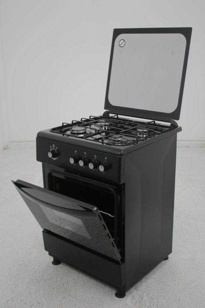 FIESTA GAS COOKER 60X60 BLACK | EnergyHomeAppliances