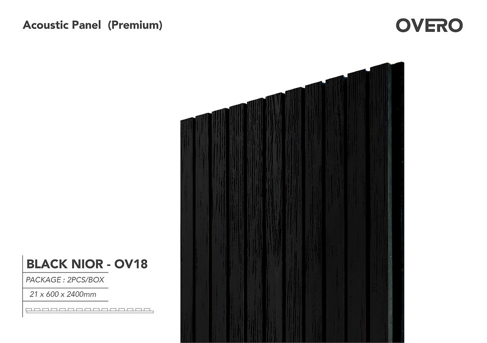 OVERO Acoustic Panels - Premium Series - OV18 | Smart Flooring
