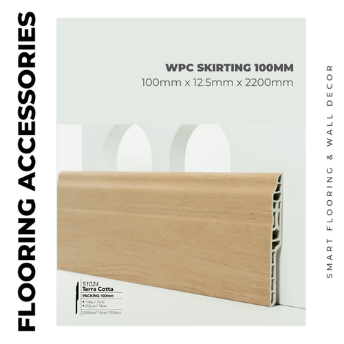 WPC Wall Skirting 100mm | Smart Flooring