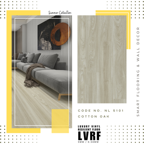 NATURE LIVING Luxury Vinyl Resilient Floor LVRF (5mm) - NL 5101 | Smart ...