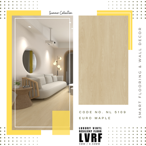 NATURE LIVING Luxury Vinyl Resilient Floor LVRF (5mm) - NL 5109 | Smart Flooring