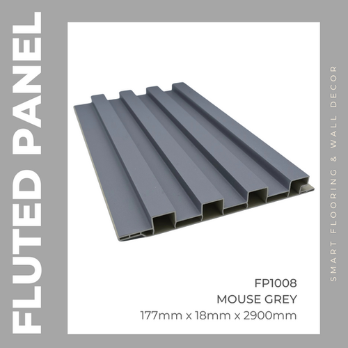 FLUTED PANEL - FP 1008 (Mouse Grey) | Smart Flooring