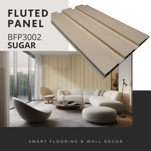 FLUTED PANEL - BFP 3002 (Sugar) | Smart Flooring