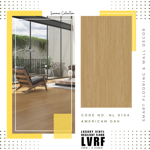 NATURE LIVING Luxury Vinyl Resilient Floor LVRF (5mm) - NL 5104 | Smart ...