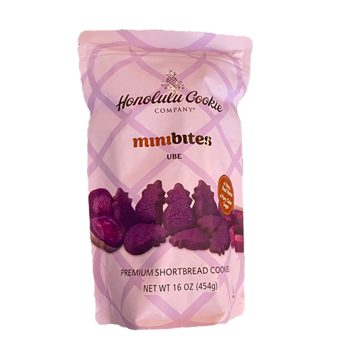 Honolulu Cookie mini bites, Ube Premium Shortbread Cookies ...