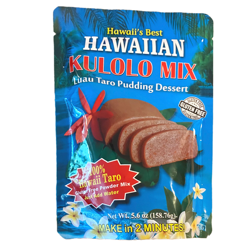 Hawaii's Best Kulolo Mix, Luau 100% Taro Pudding Dessert | Goodstuffhawaii