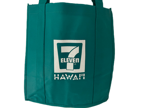 Hawaii 7 Eleven Green Tote Bag | Goodstuffhawaii
