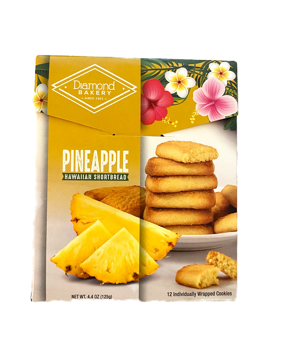 Diamond Bakery Hawaii Shortbread Pineapple 4.4oz | Goodstuffhawaii