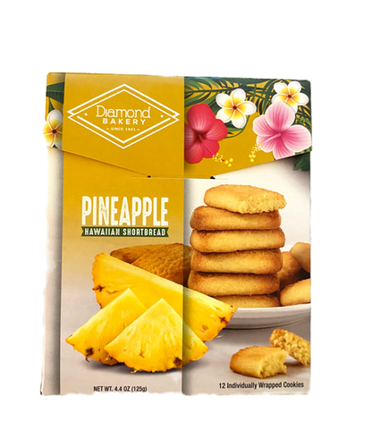 Diamond Bakery Hawaii Shortbread Pineapple 4.4oz | Goodstuffhawaii
