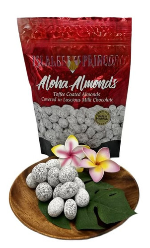 ISLAND PRINCESS Aloha Almonds Toffee Coated Almonds | Goodstuffhawaii