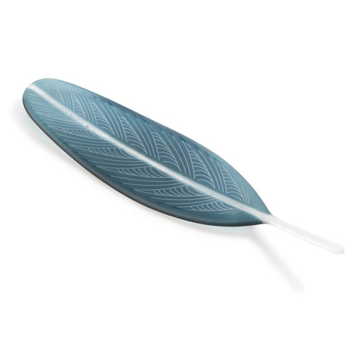 Huruhuru Feather - Steel Blue | Kahu Design