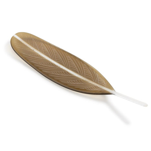 Huruhuru Feather - Bronze | Kahu Design