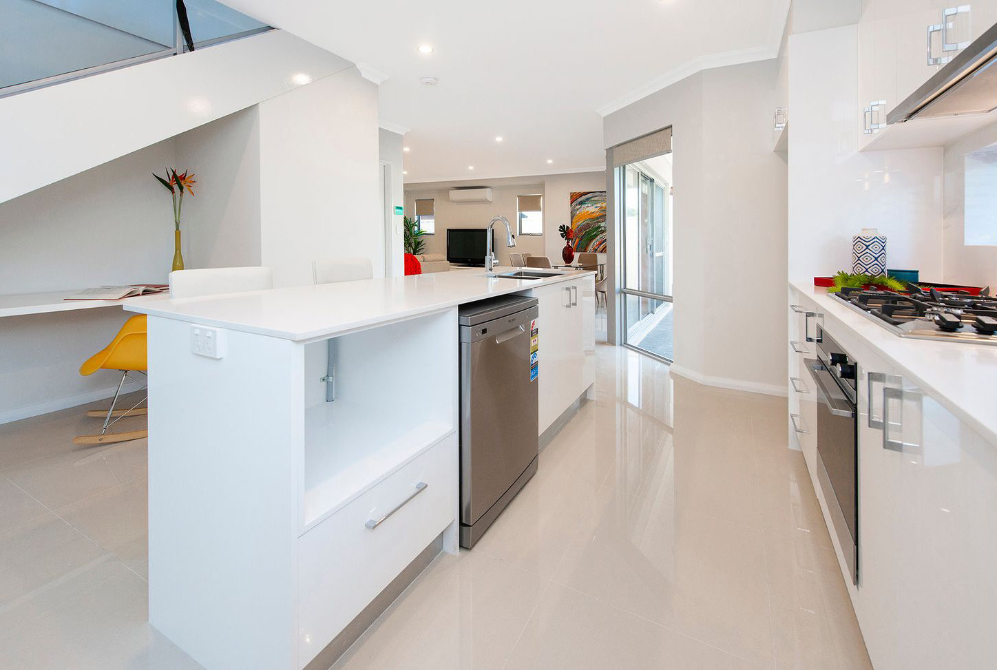 Contemporary Kitchen | Wood & Form Cabinets | Custom Kitchen Cabinet ...