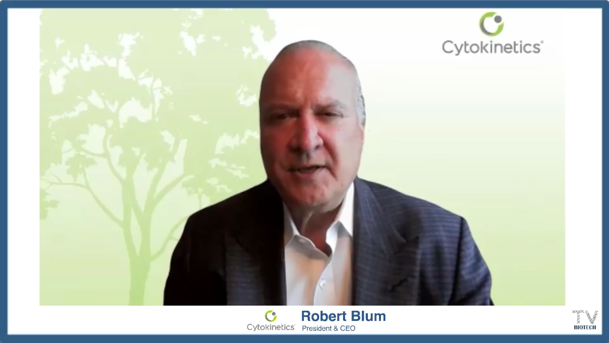 Cytokinetics' CEO Robert Blum discusses the result of the MAPLE-HCM study of aficamten, and ...