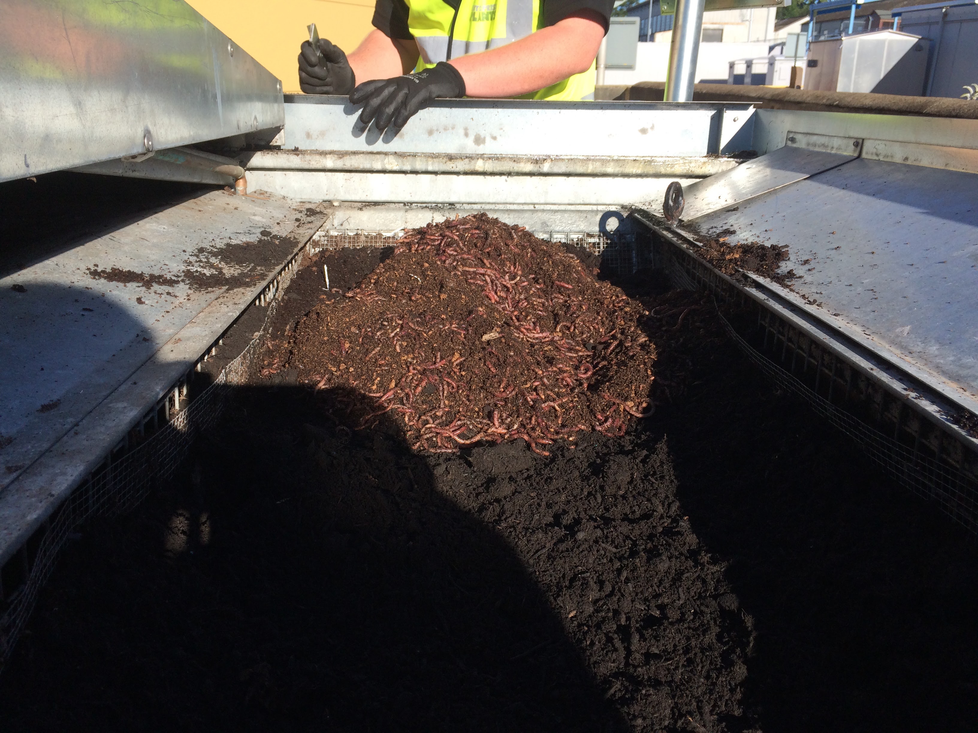 Worms at Work UK Commercial Wormeries for onsite food waste processing