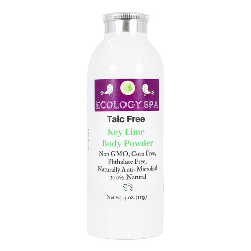 Talc-Free Key Lime Body Powder | park2park925.jewelry