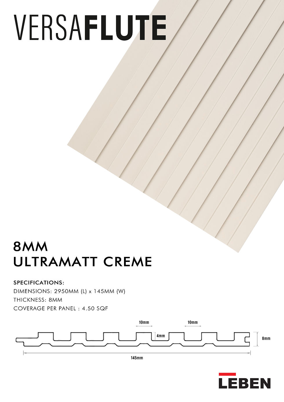 LEBEN | Indoor Fluted Panels