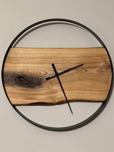 25" Ash Clock | mysite