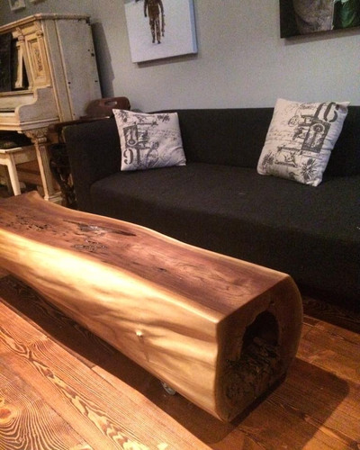 Walnut Log CoffeeTable | mysite