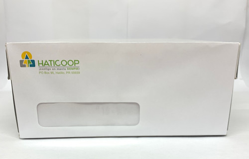 Sobre con ventanilla logo (Color) | Haticoop