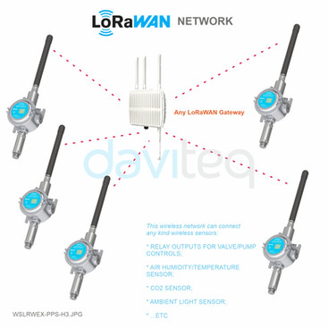 LoRaWAN Ex d Process Pressure Sensor