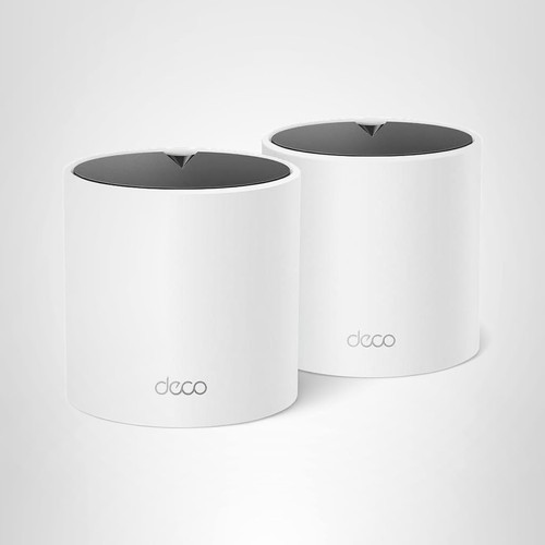 TP-Link Deco X15 AX1500 WiFi 6 Mesh System, 3-Pack, 5600 sq.ft.