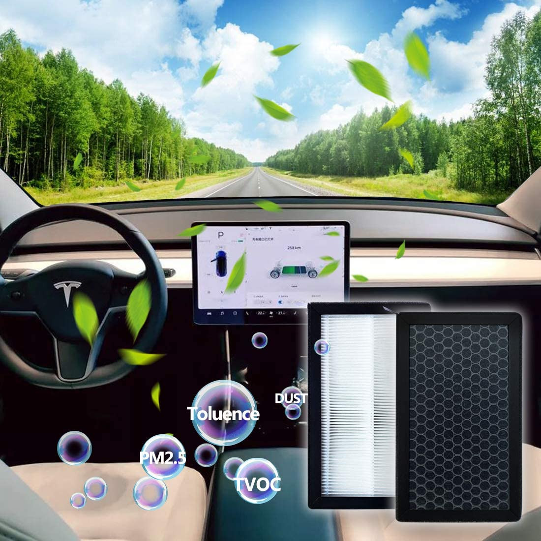 Tesla Model 3 Accessories | HEPA Filter