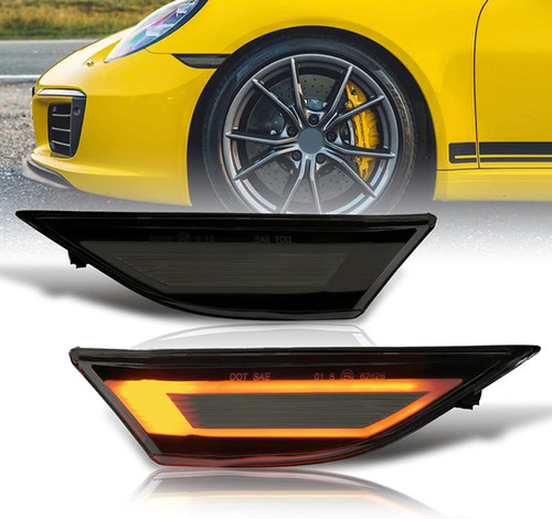 Porsche Front Bumper LED Side Marker Lights for Porsche 718, 911 ...