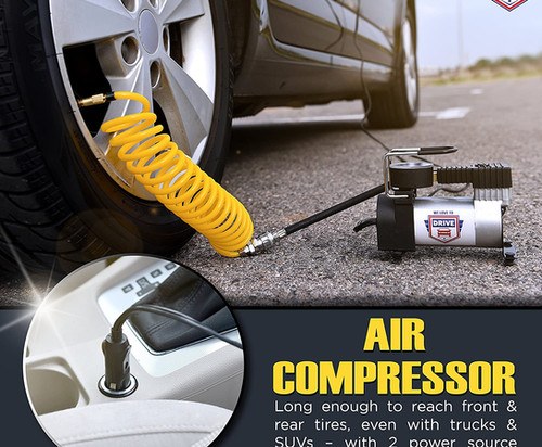 Porsche Accessories | Tire Inflator and Repair Kit