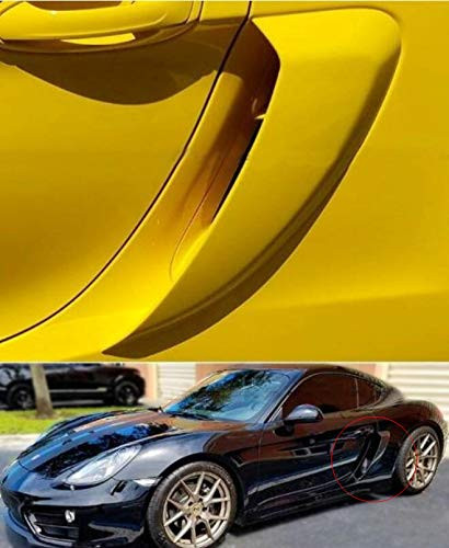 Carbon Fiber Side Air Intake Duct Vent for Porsche Boxster 981 GTS GT4 ...