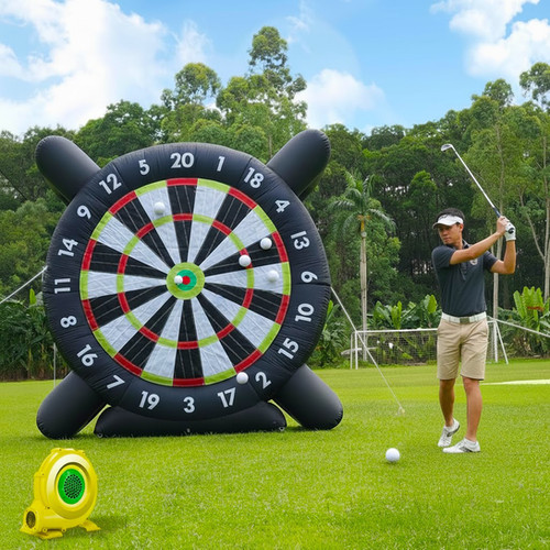 Giant Inflatable Golf Chipping Dartboard Rental | Inflate The Night