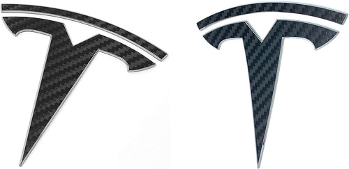 Tesla Logo Decal Wrap for Tesla Model 3, 2 pc-Set | AccessoriesForTesla