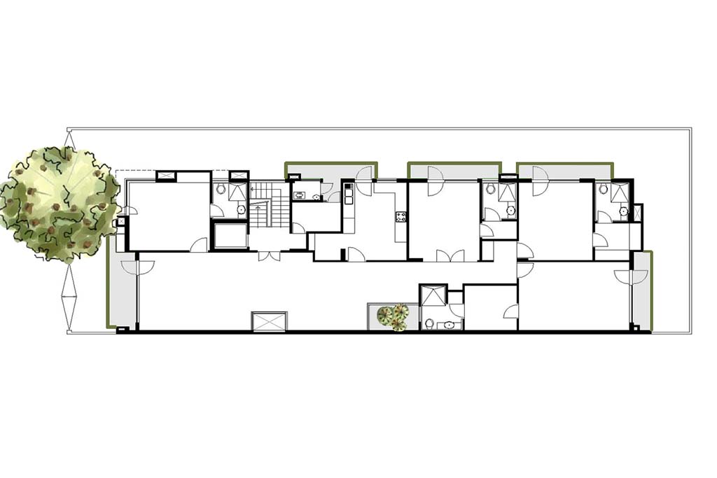 AKDA | Multi-Family Housing | Cuboid House