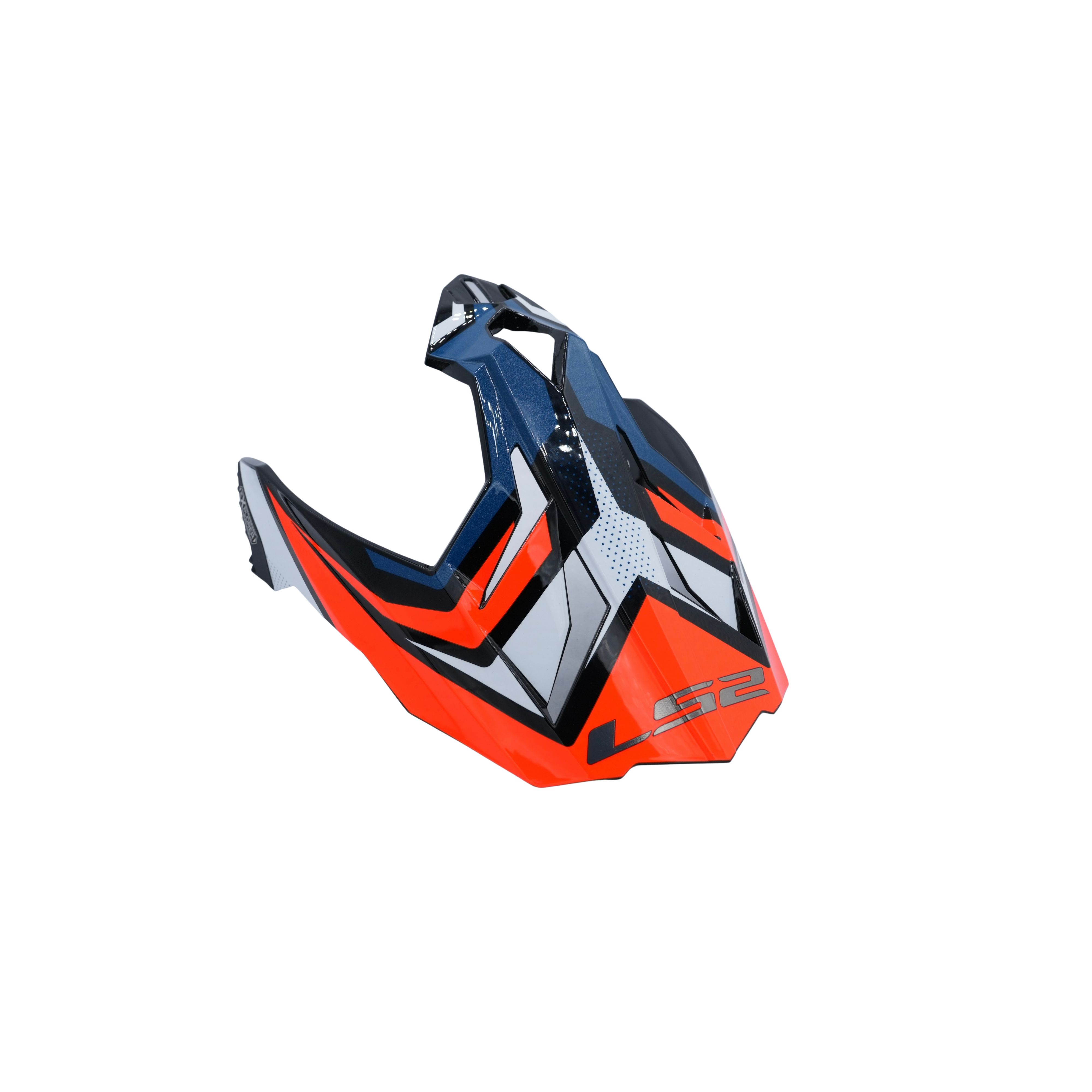 Explorer Carbon Peak Focus Gloss Blue/White/Red