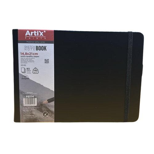 Cuaderno Sketchbook Negro | Quedate Jugando