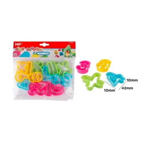 Moldes De Numeros Para Plasticina X15 Quedate Jugando