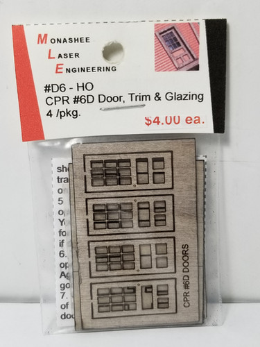 D6-HO CPR #6D Doors | MLE Store