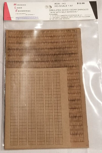 SW-HO Simulated Wood Cedar Shingles | MLE Store