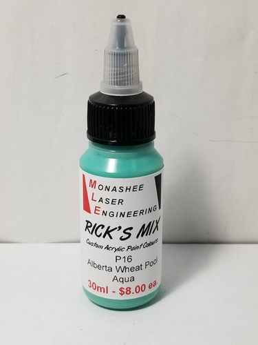 P16 Alberta Wheat Pool Aqua Acrylic Paint | MLE Store