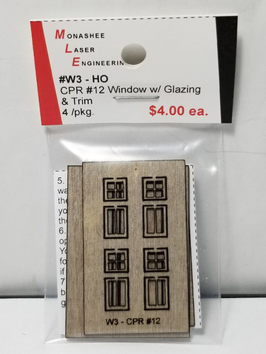 W3-HO CPR #12 Window, Trim & Glazing | MLE Store
