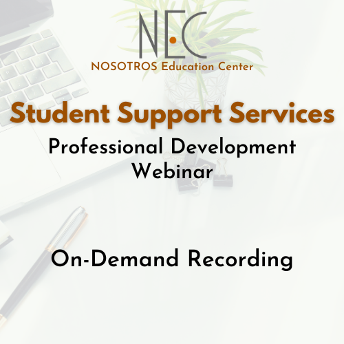 SSS Professional Development Seminar On-Demand Recording (Institution ...