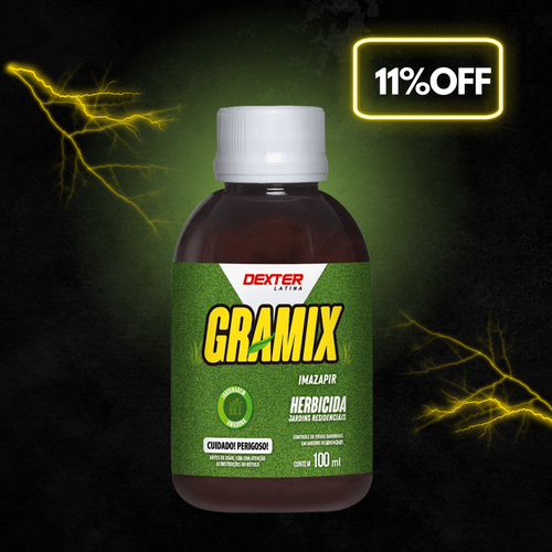 GRAMIX HERBICIDA SELETIVO P/ GRAMADO 100 mL - DEXTER | Green Pet Campo E Ja