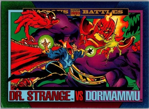 Dr. Strange VS Dormammu Trading cards | Felix Hobby Shop Inc.