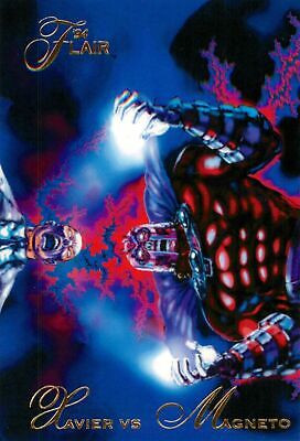 Xavier vs magneto trading card | Felix Hobby Shop Inc.