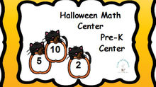 Halloween Math Center Printable