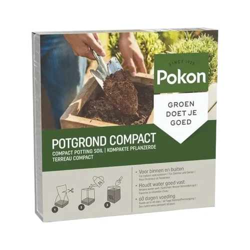 Compact, Peat-Free Potting Soil for All Plants | Lightweight Mix