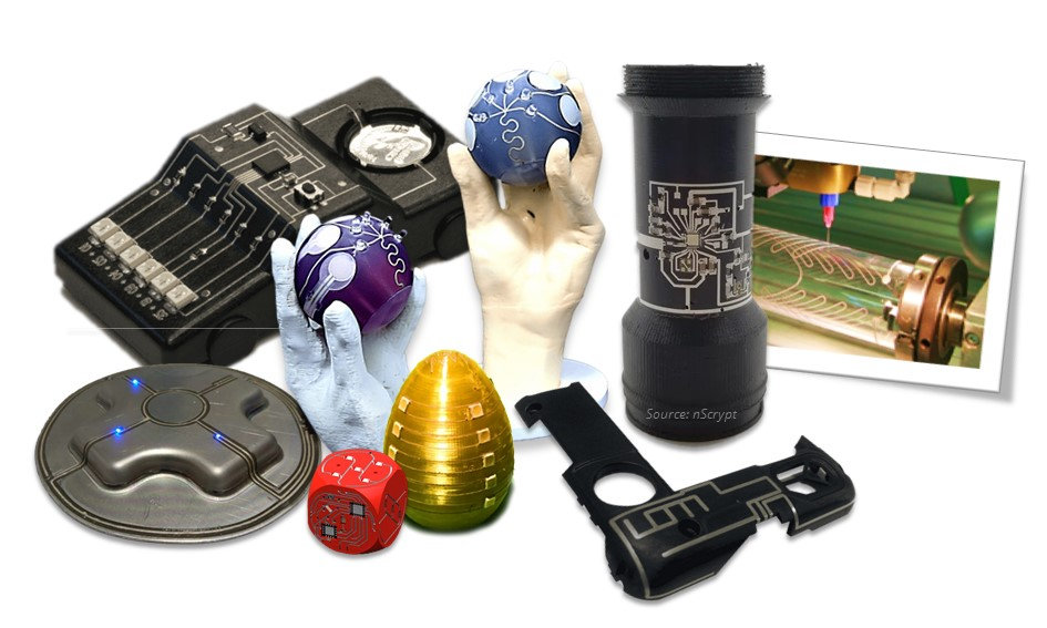 3D Printing & Conformal Printed Electronics