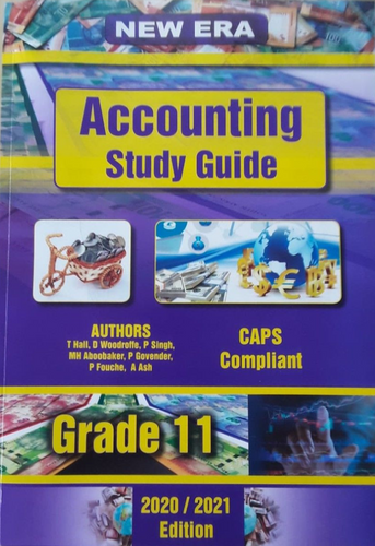New Era Accounting Grade 11 Study Guide | Clowder Bookstore