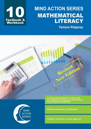 Mind Action Series Mathematical Literacy Grade 10 | Clowder Bookstore